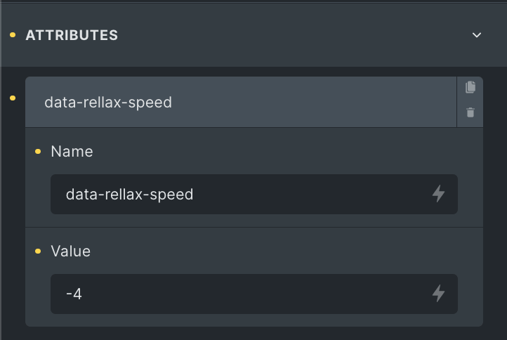 How to create parallax effects using Rellax.js in Bricks - BricksLabs