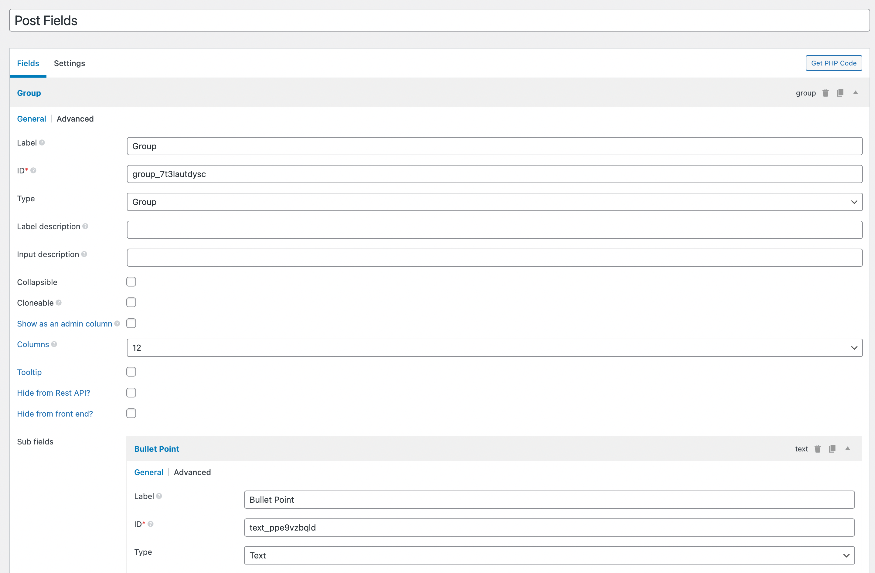 Conditional Rendering Based On Meta Box Group's Sub Field - BricksLabs