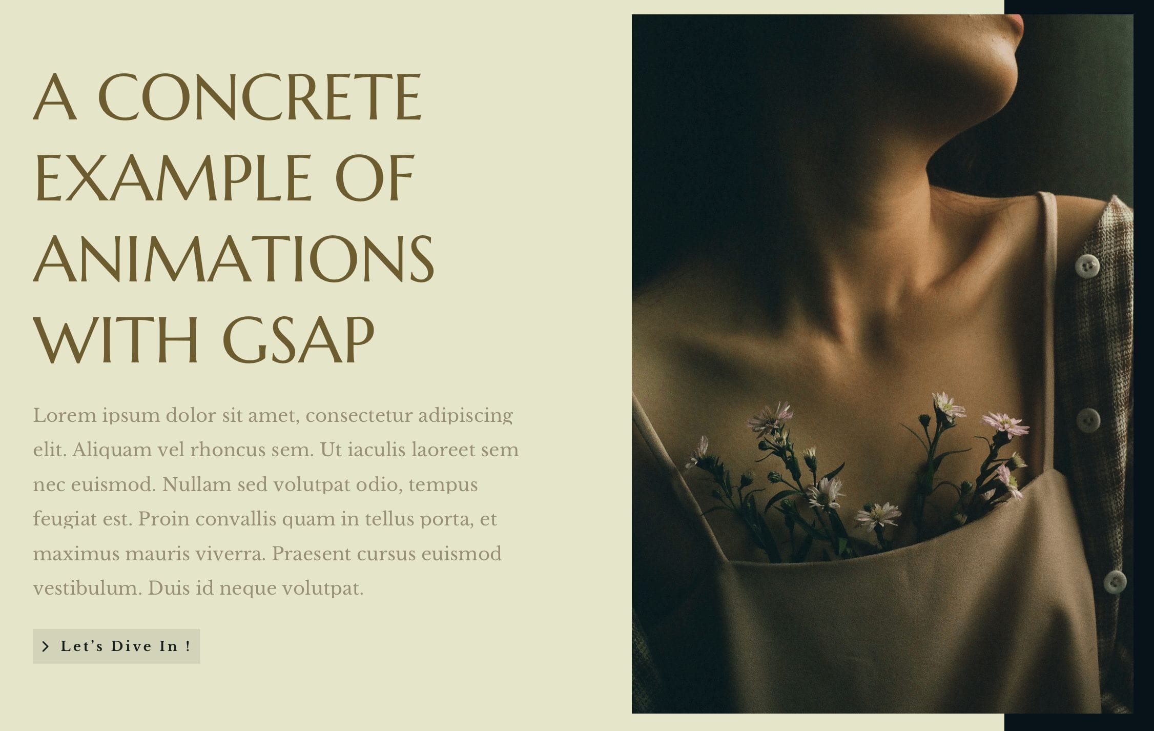 GSAP in Bricks: a concrete example - BricksLabs