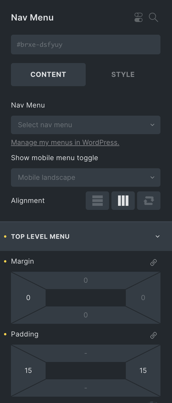 Centered Image Logo in Bricks - BricksLabs