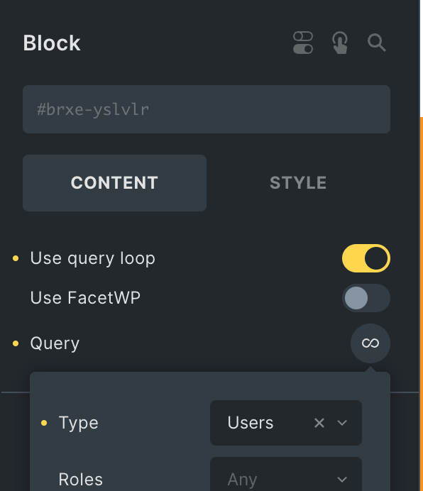 Random Users Query Loop In Bricks Brickslabs