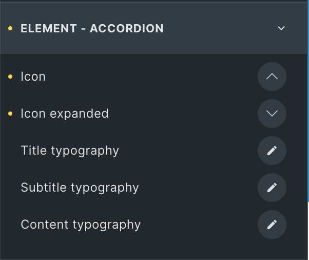 Bricks Accordion (Nestable) Element's Icons - BricksLabs Bricks Accordion (Nestable) Element's Icons - BricksLabs