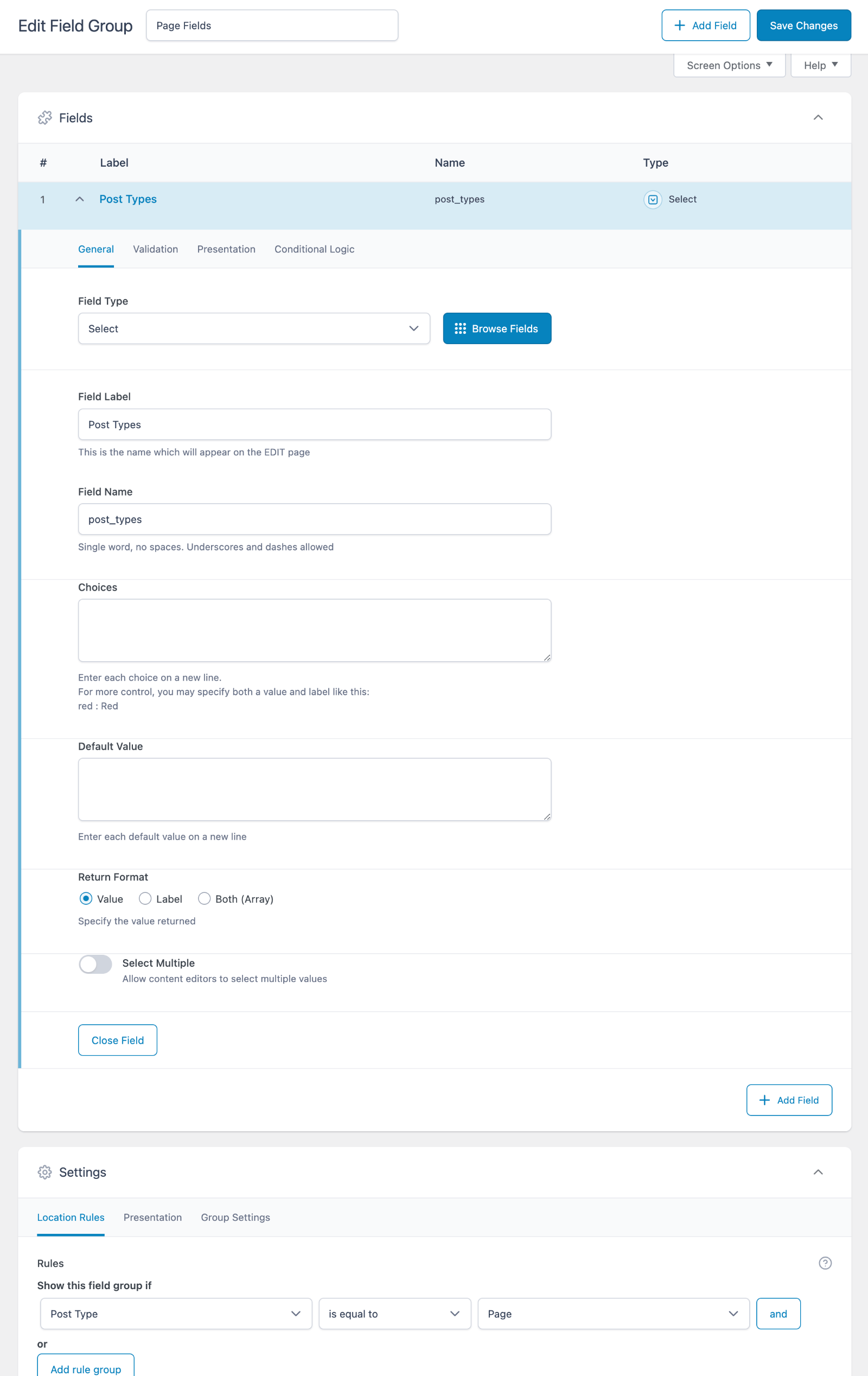 Programmatically populating ACF field values in WordPress - BricksLabs Programmatically populating ACF field values in WordPress - BricksLabs