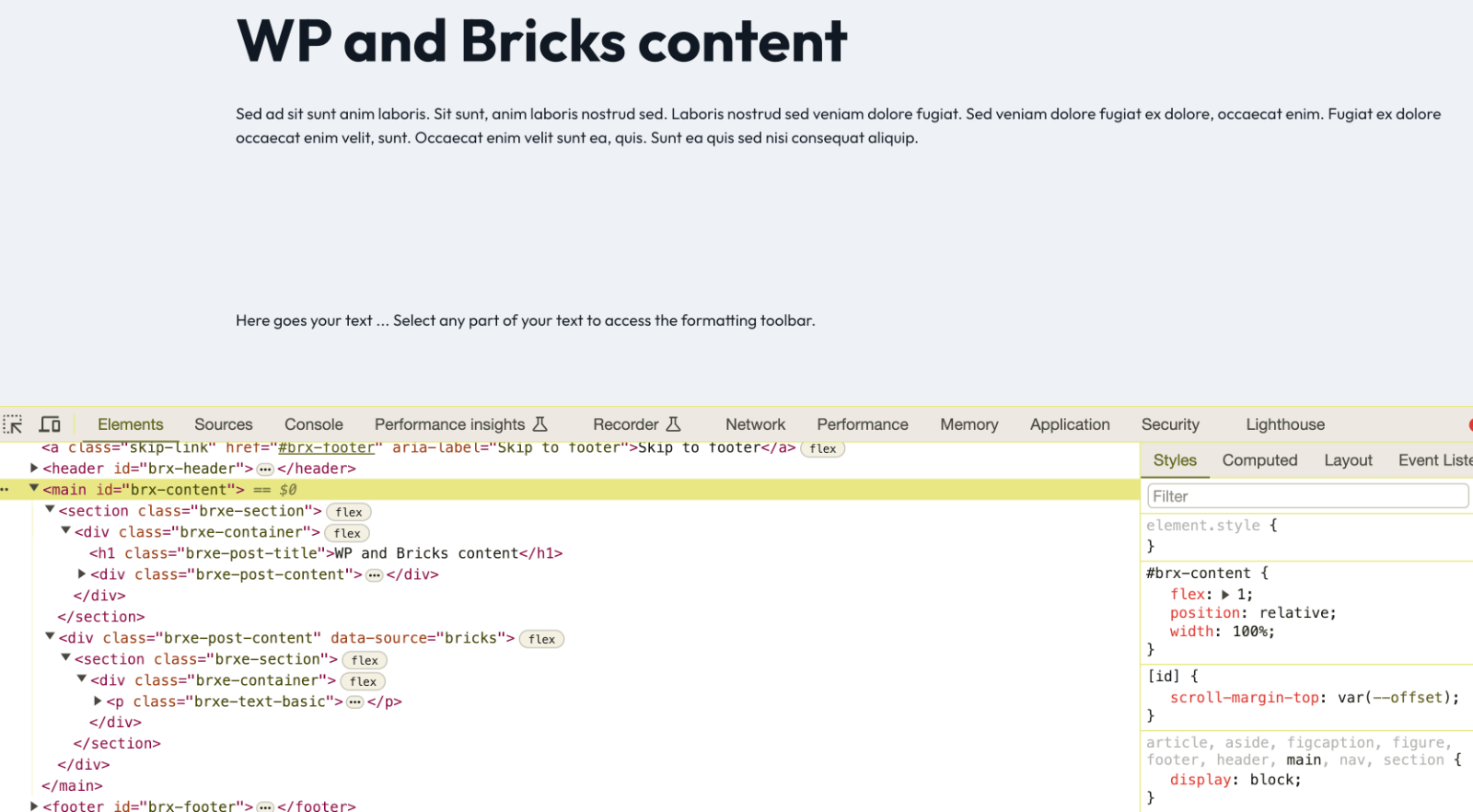 The Perfect Bricks Page Template - BricksLabs